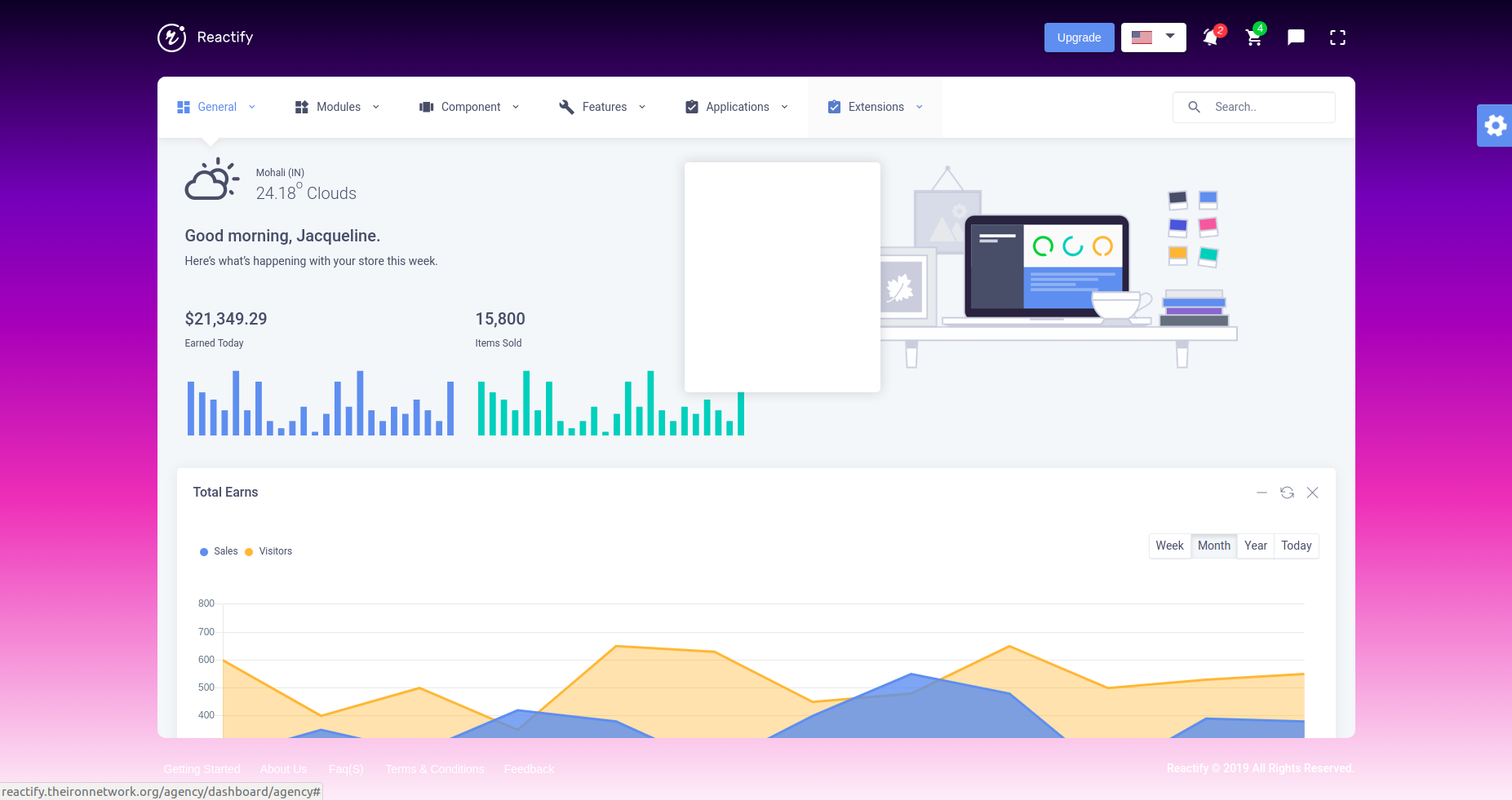 Different Layouts – Reactify