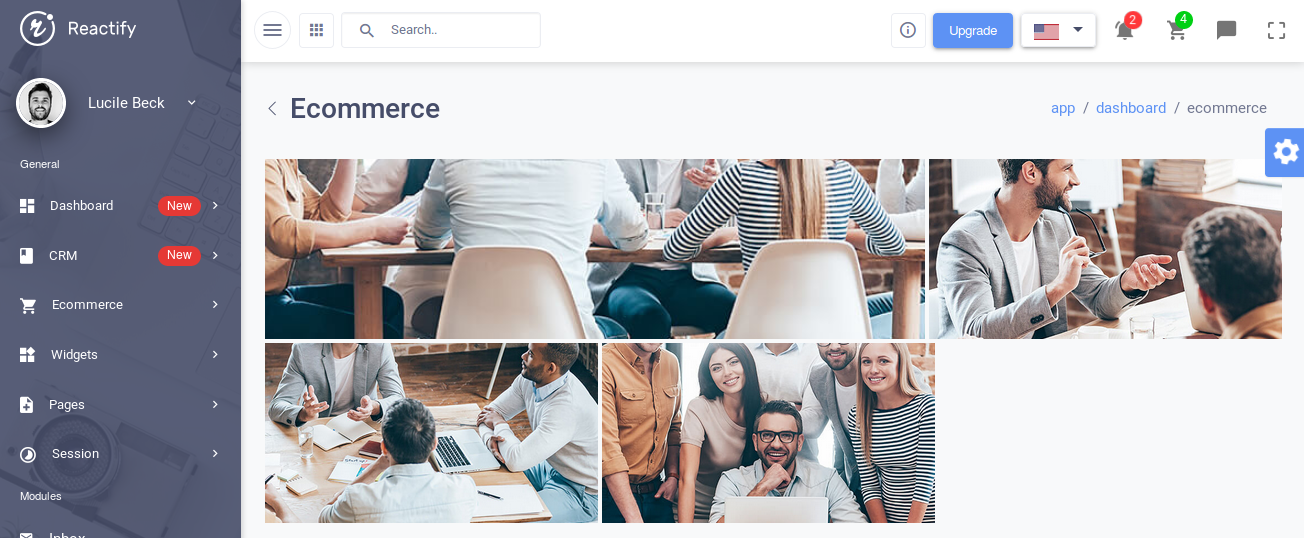 Grid List – Reactify